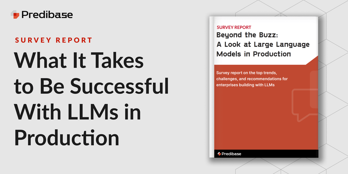 LLMs in Production: Key Insights from Our New Report